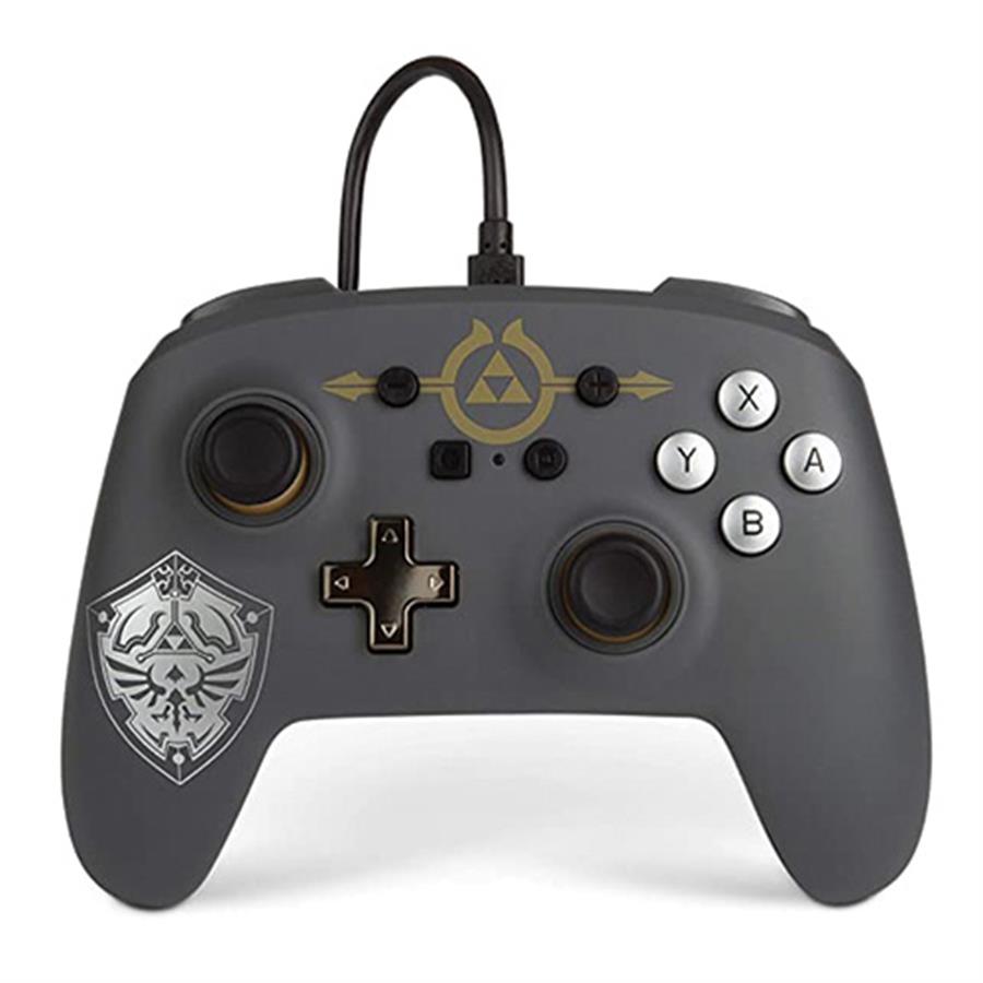 Joystick Cableado Powera Zelda Hylian Shield